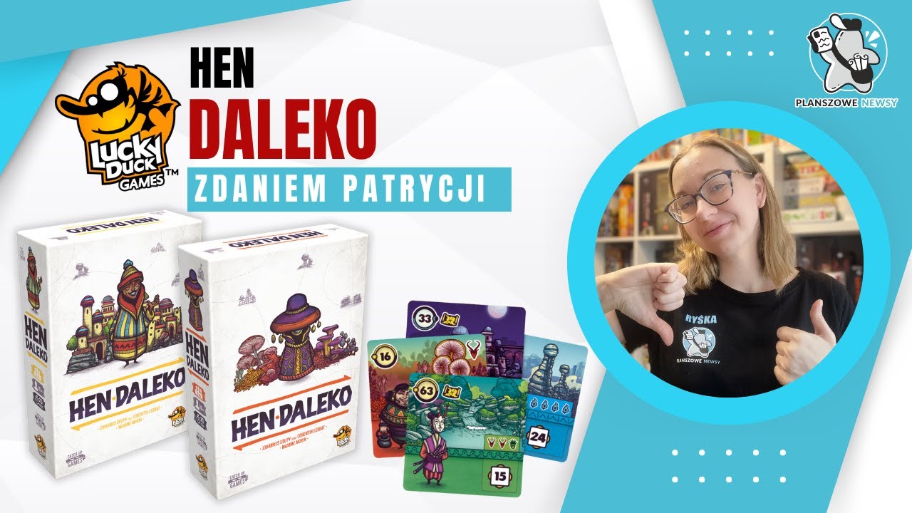 Hen Daleko i mechanika odwrotnego punktowania || Lucky Duck Games ...