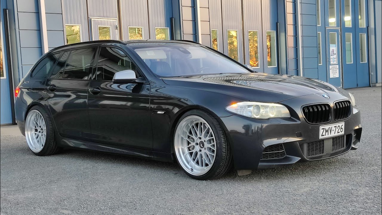 UUDET VANTEET ALLE JA WALKAROUND! // BMW F11 M550d - YouTube