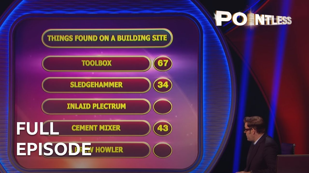 Things Found on a Building Site | Pointless | S15 E14 - YouTube