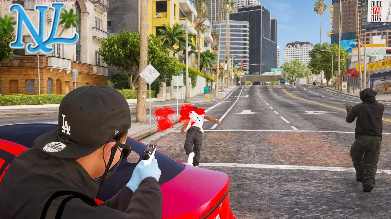 I Hopped Out And SCOOMED His Homie in GTA 5 RP! (NewLeaf) - YouTube