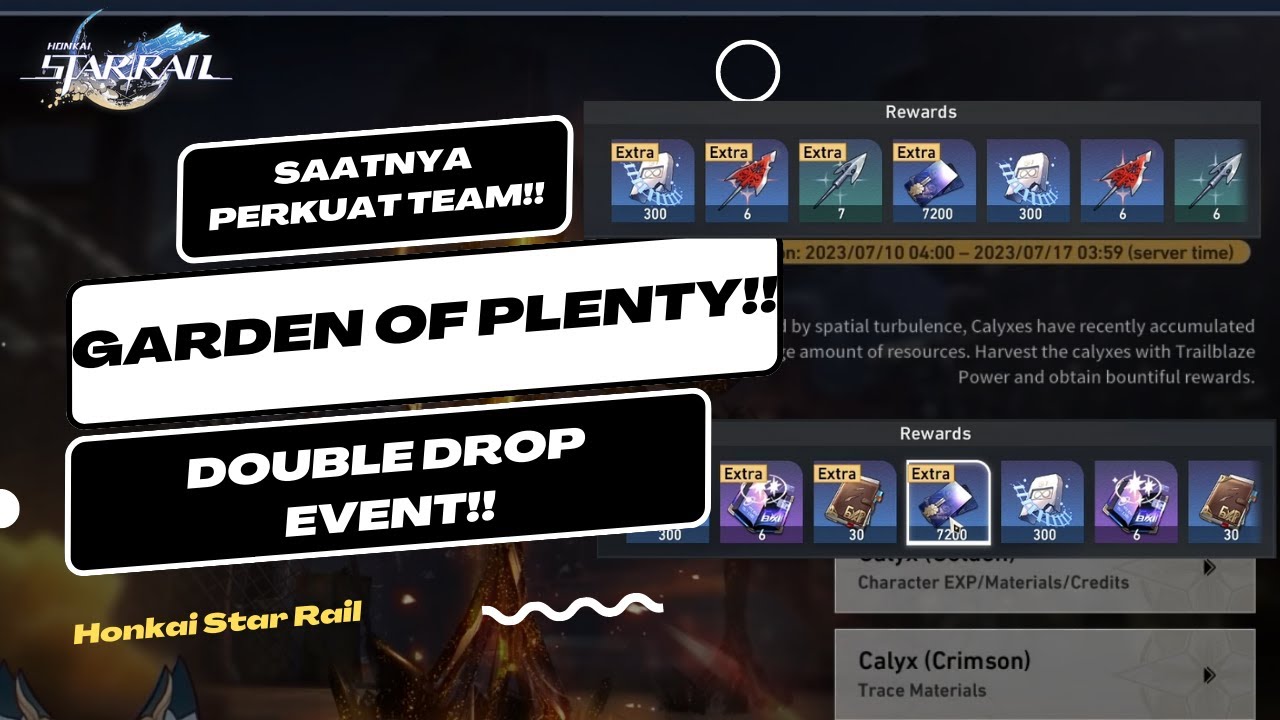 SAATNYA PERKUAT CHARACTER!! EVENT DOUBLE DROP CALYX DIMULAI!! # ...