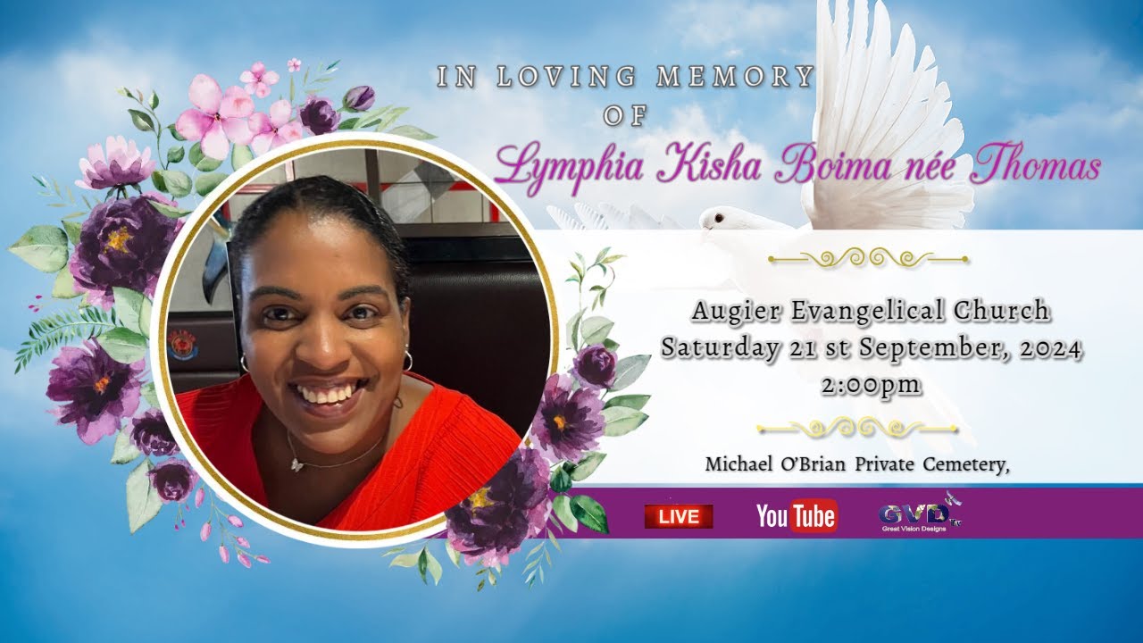 In Loving Memory of Lymphia Kisha Boima née Thomas - YouTube