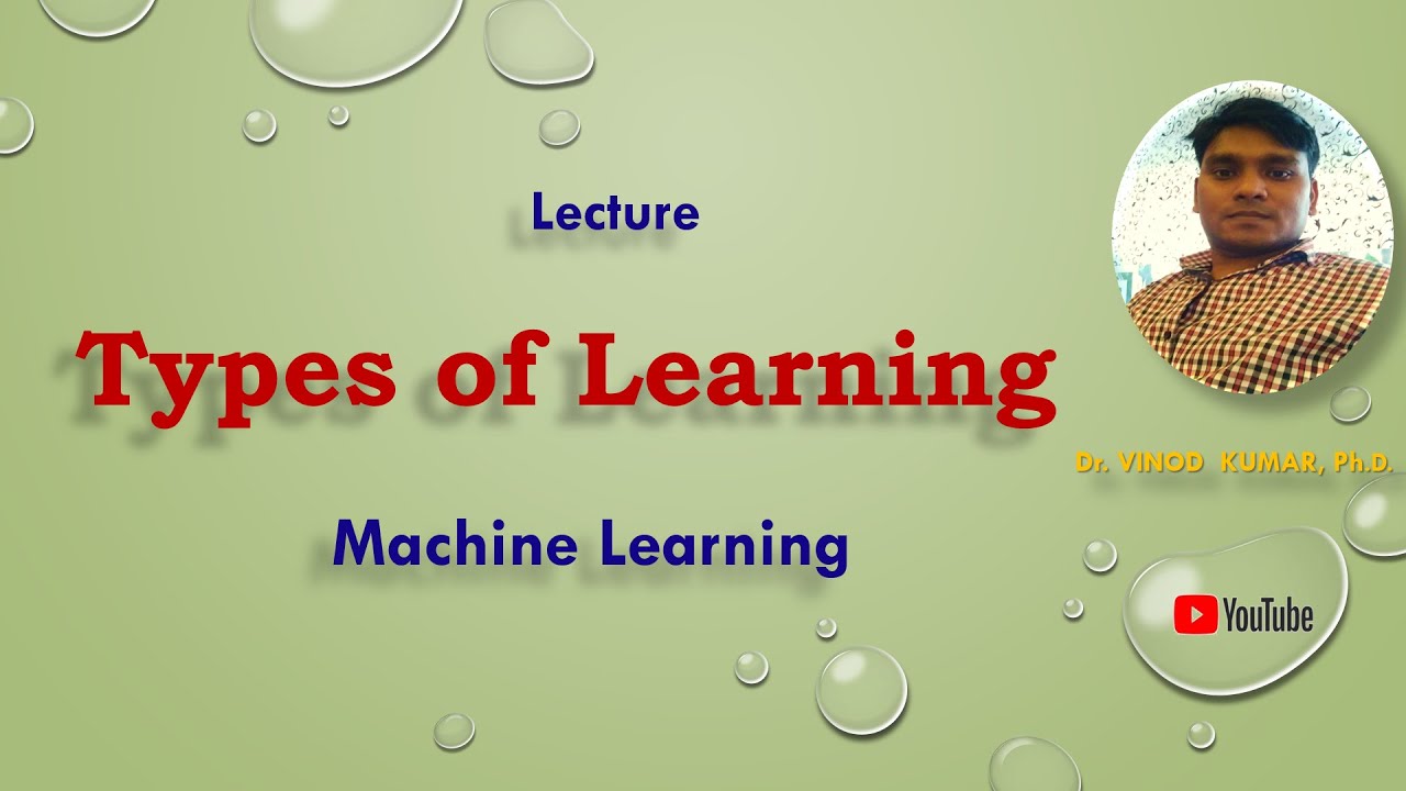 Types of Machine Learning|ML - YouTube