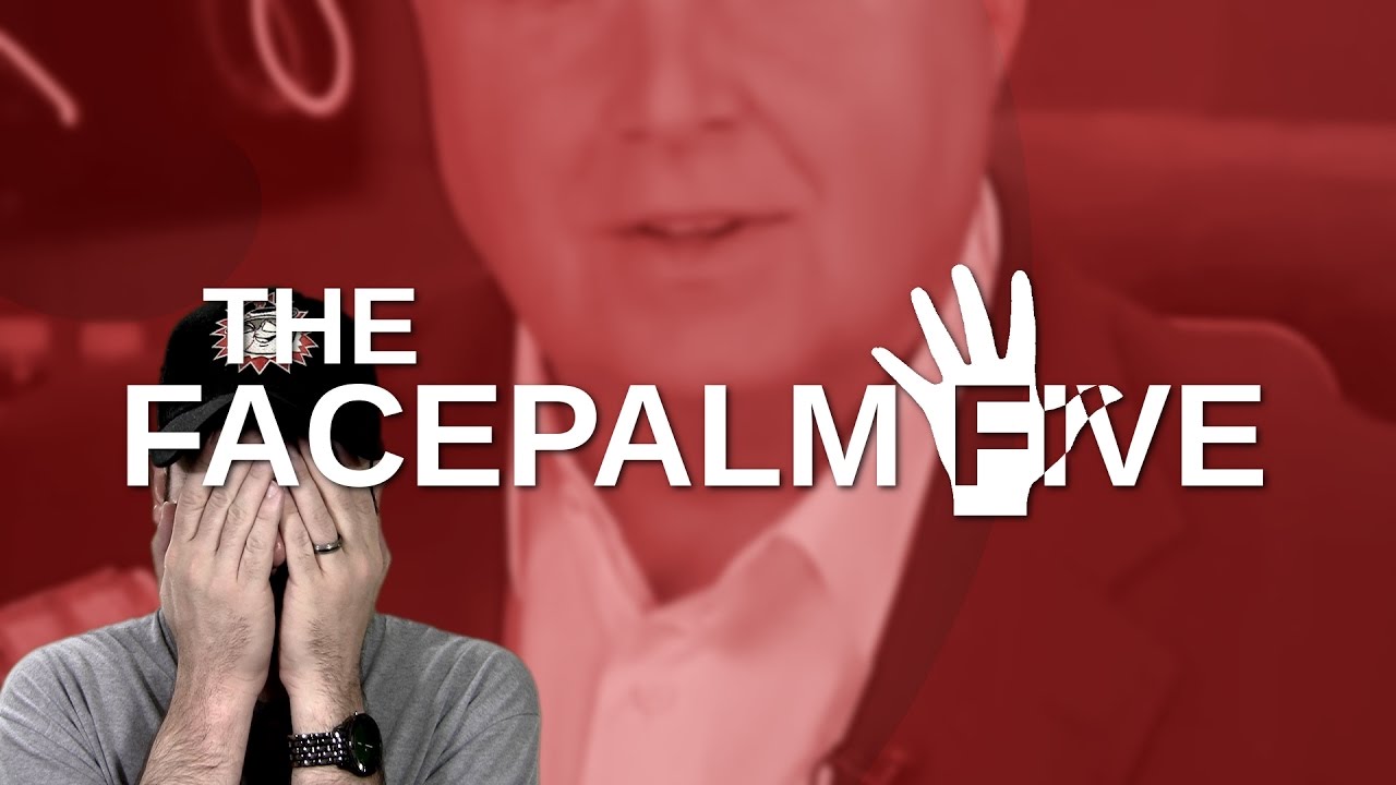 Send in the Rape Police! - The Facepalm Five: October 17, 2016 - YouTube