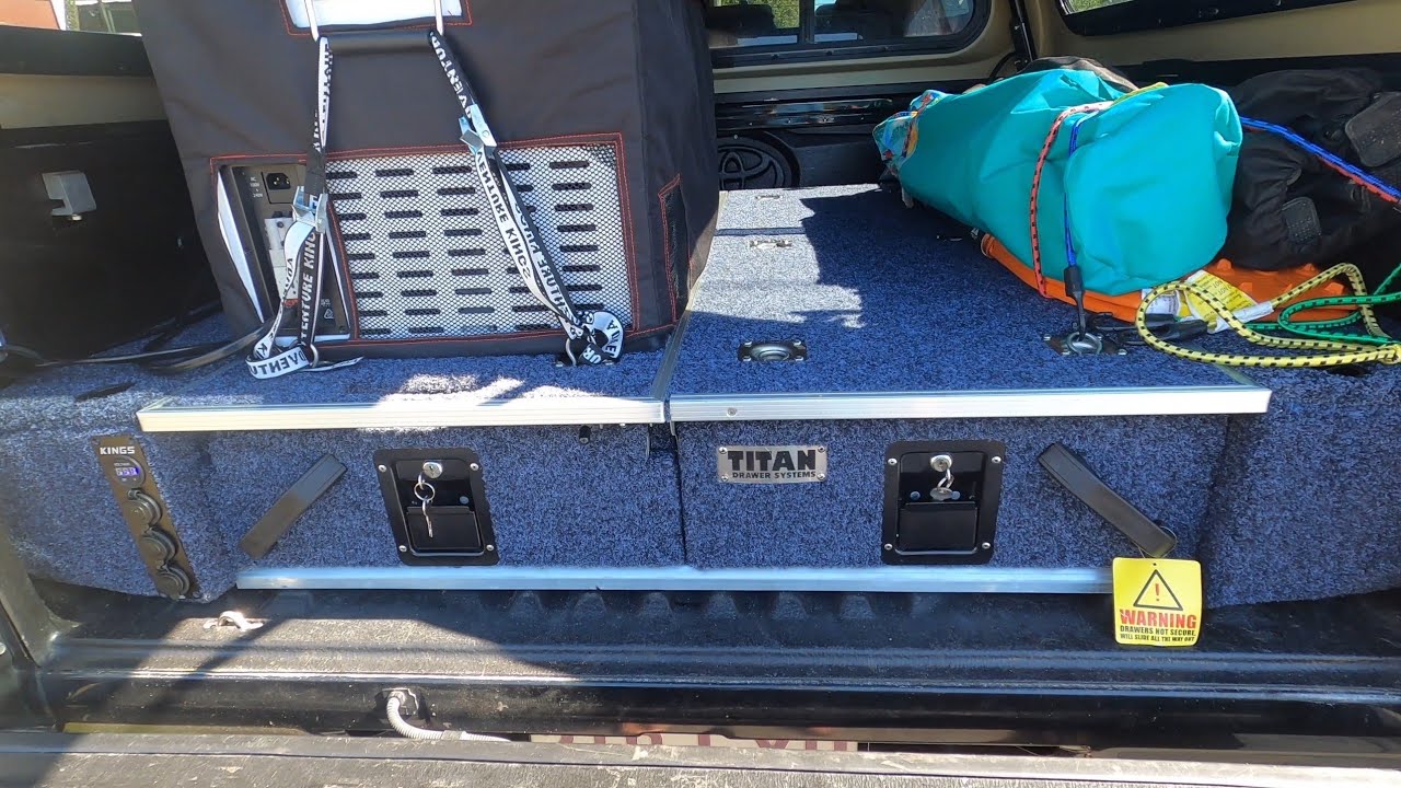 Titan Rear Drawer set up - YouTube
