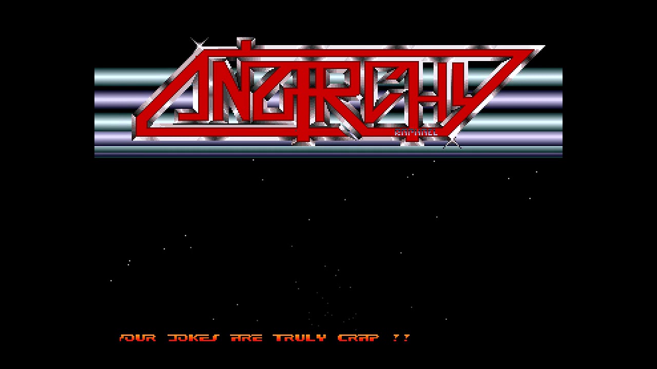 Amiga Intro : Hammer's Mini Intro / Anarchy (1990) - YouTube