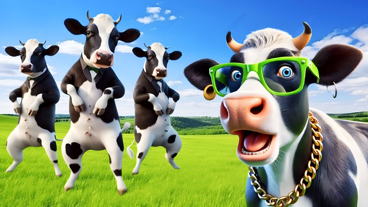 FUNNY COW DANCE - 156 | COW DANCE & COW VIDEO| DANCING COW - YouTube