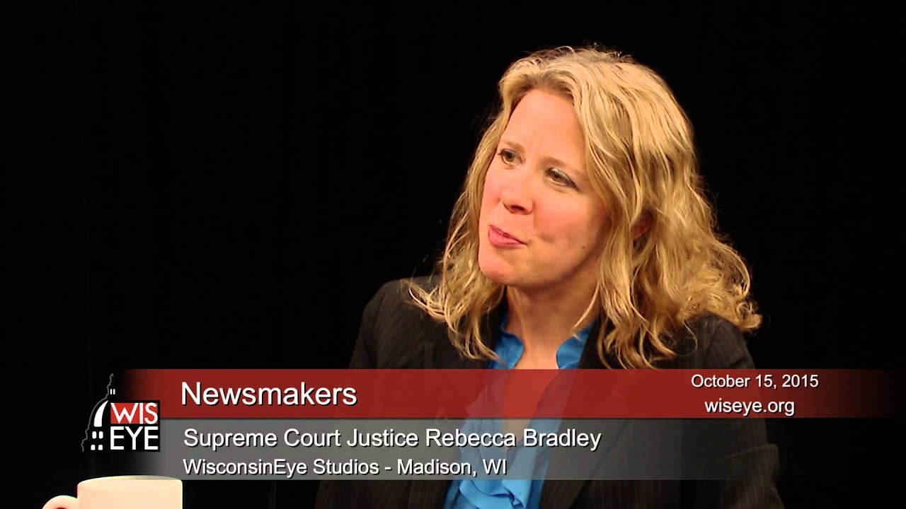 Newsmakers Supreme Court Justice Rebecca Bradley Youtube