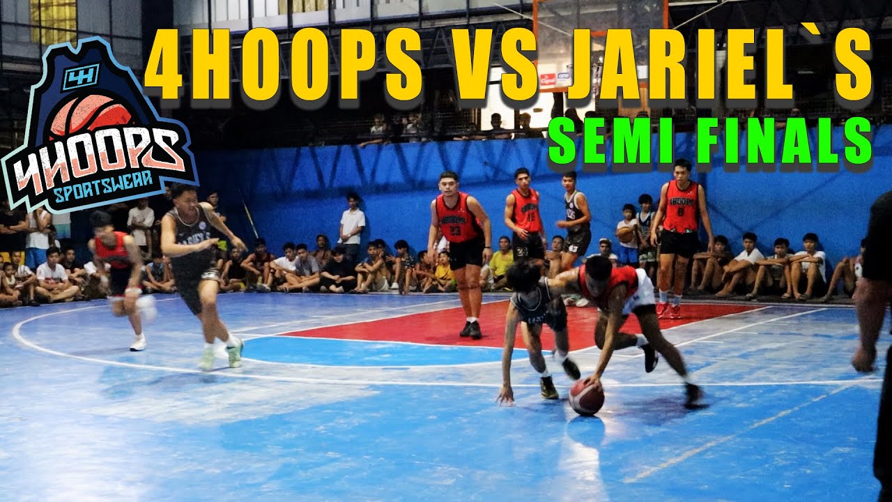 LUCKIEST BASKETBALL LEAGUE SEMIFINALS - 4HOOPS VS JARIEL'S - YouTube