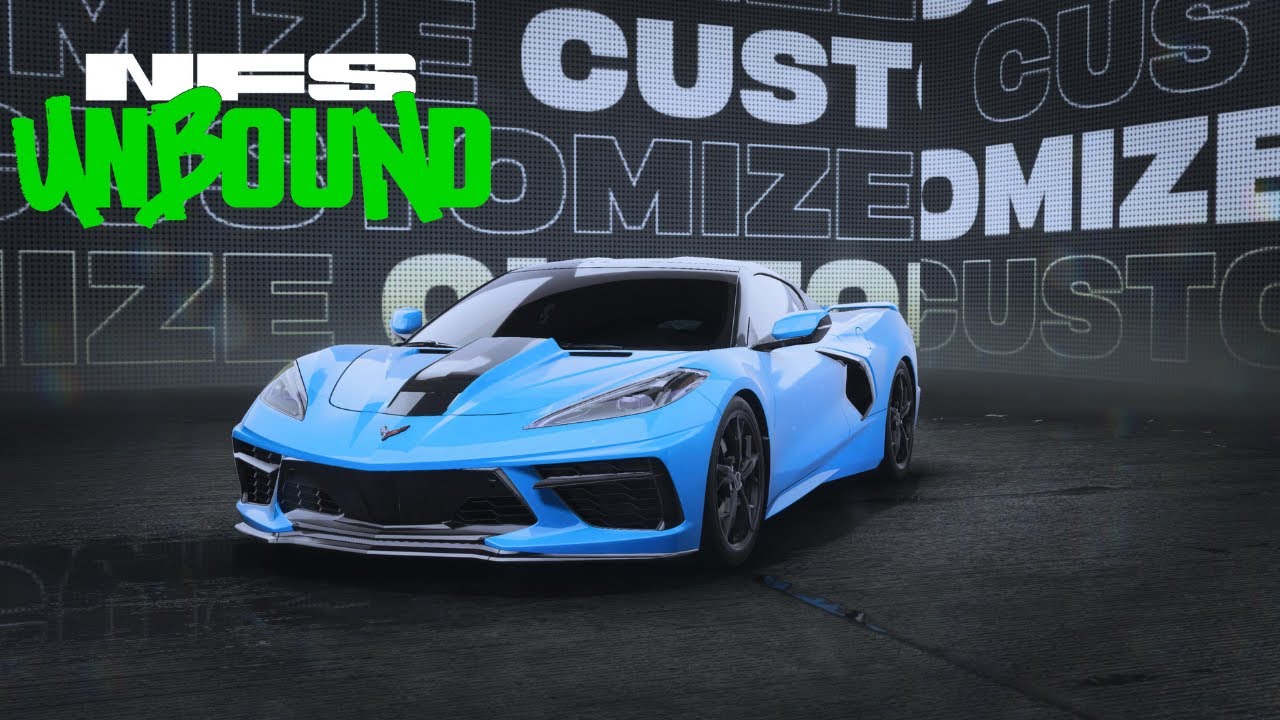 NFS Unbound: Corvette C8 - Customization & Gameplay - YouTube
