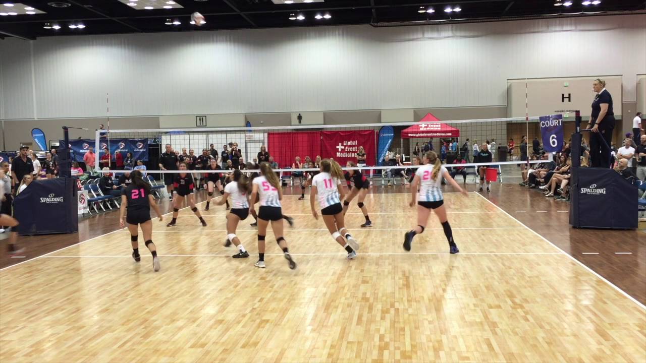 Caitlin Kikta (Lefty Setter #5, Cls 2019) - Coast VBC 15-1's 2016 GJNC ...