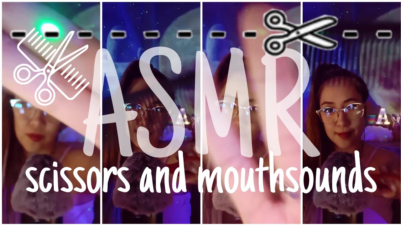 ASMR | Scissors and Mouthsounds เสียงกรรไกร ฉับ ฉับ ฉับ ️ - YouTube