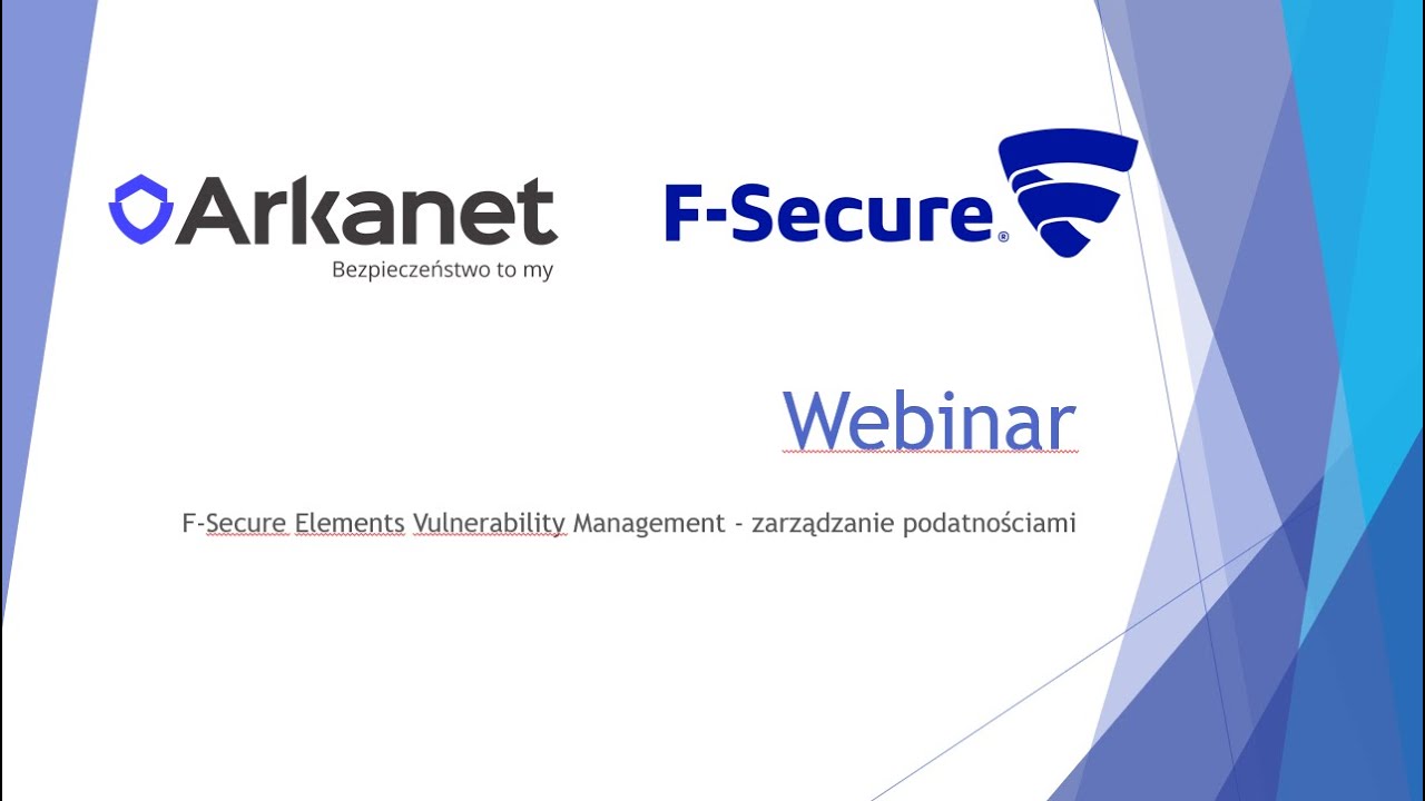 F-Secure Elements Vulnerability Management (RADAR) - YouTube
