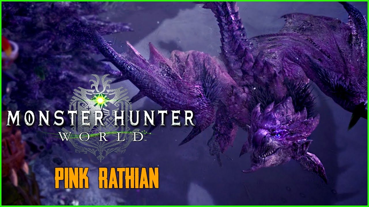 PINK RATHIAN | MONSTER HUNTER WORLD GAMEPLAY | PART 22 - YouTube