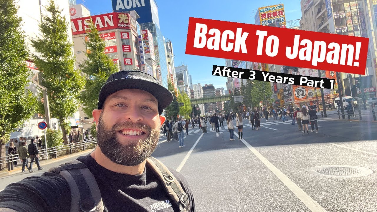 Back to Japan! After 3 years Part 1 - YouTube