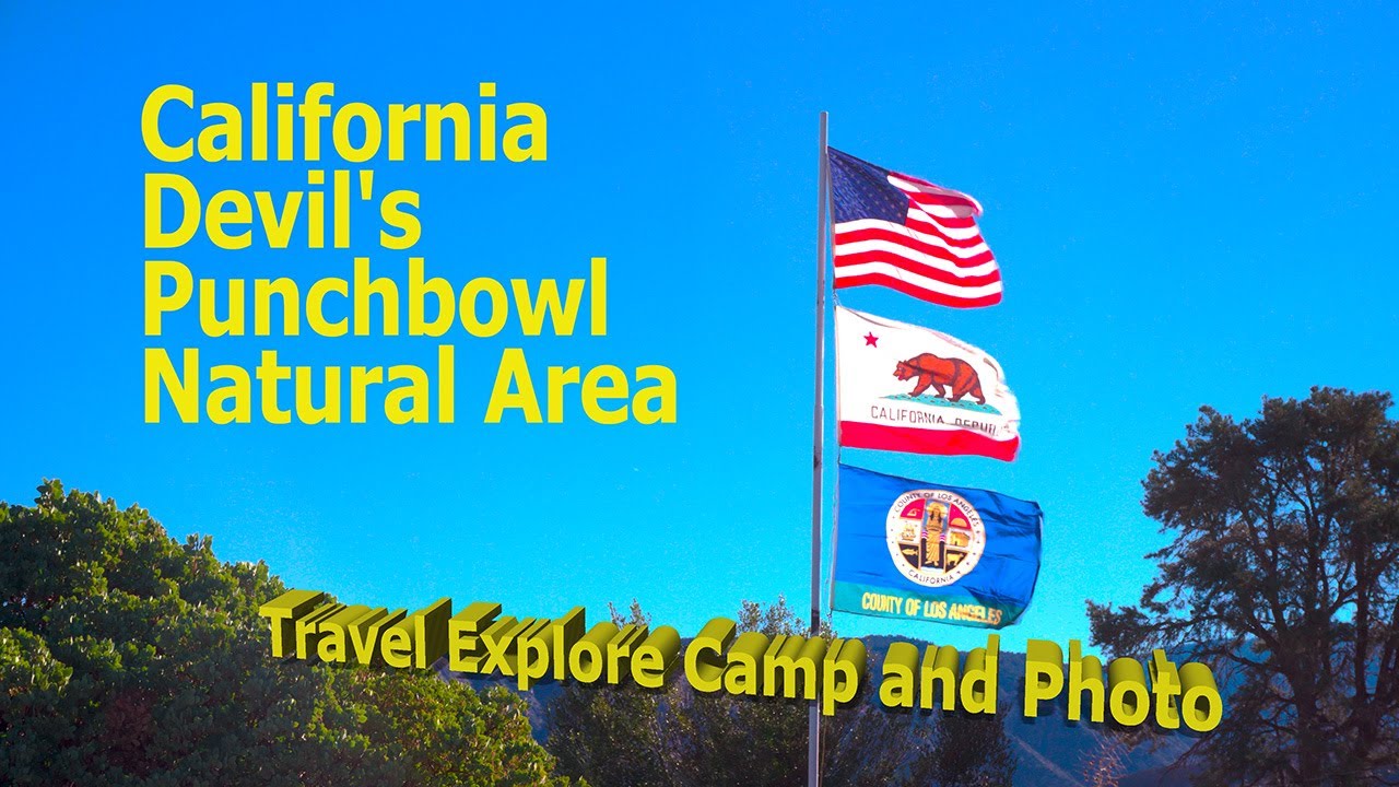 California Devil's Punchbowl Natural Area - YouTube