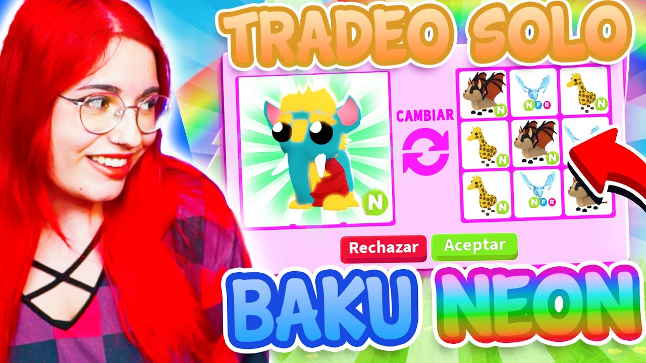 TRADEO *SOLO* EL NUEVO BAKU *NEÓN* JAPONES!! y HICE ESTA LOCURA DE ...