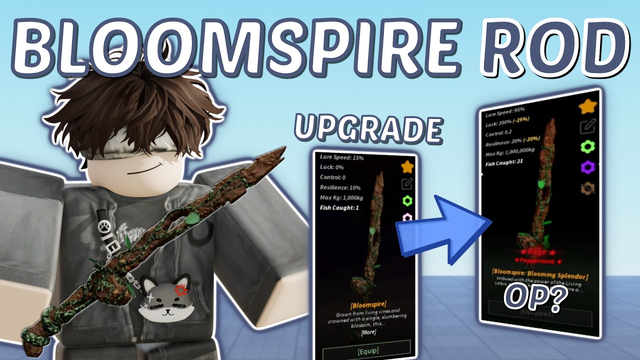Aku Dapet BLOOMSPIRE Rod FISCH! Jadi Rod Sukuna Pake Cara Ini! - YouTube