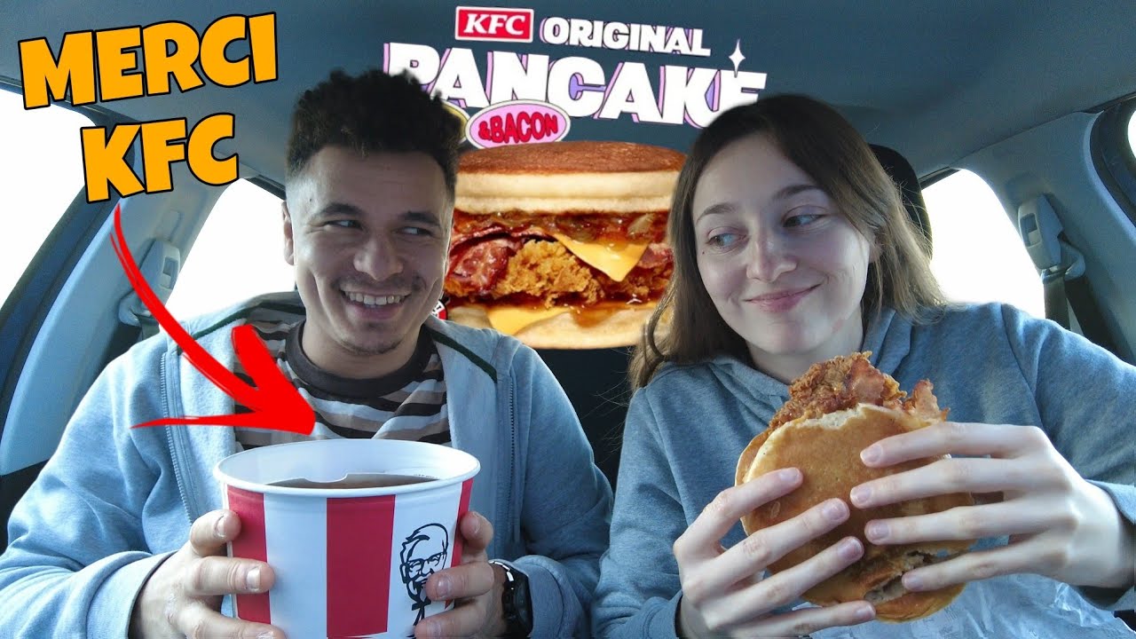 ON TESTE LE PANCAKE et la gamme RACLETTE de chez KFC - YouTube