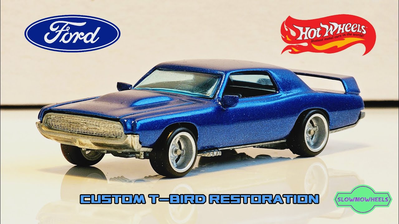 Custom T-Bird Sweet 16 Hot Wheels Restoration - YouTube