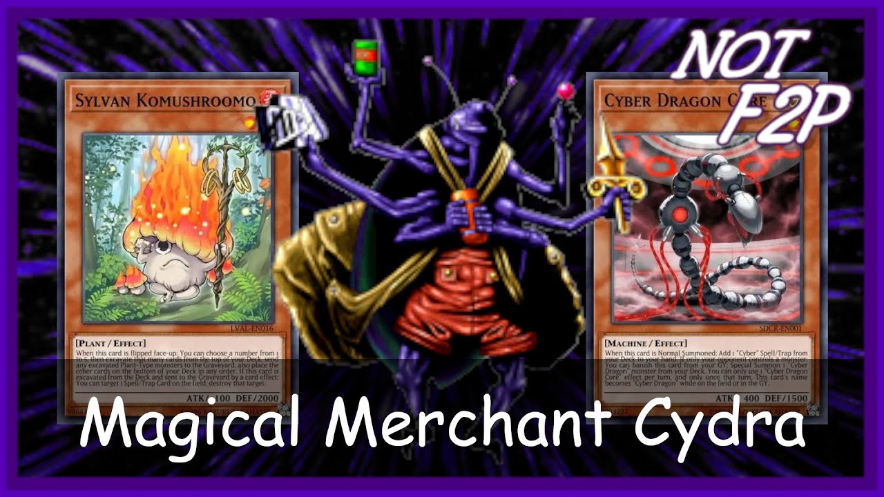 Cyber Dragon with SYLVANS and MAGICAL MERCHANT??? [Yu-Gi-Oh! Duel Links ...