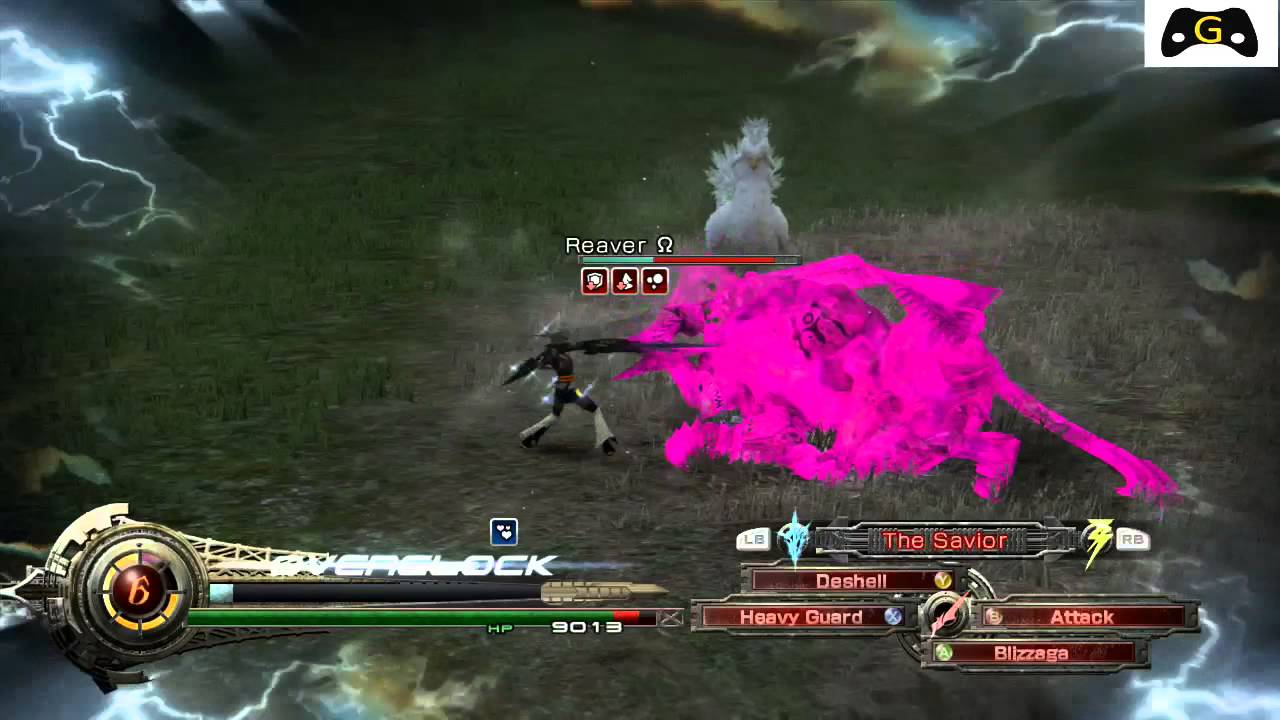 Lightning Returns - Omega Reaver (Last One) + Flesh Render Weapon ...