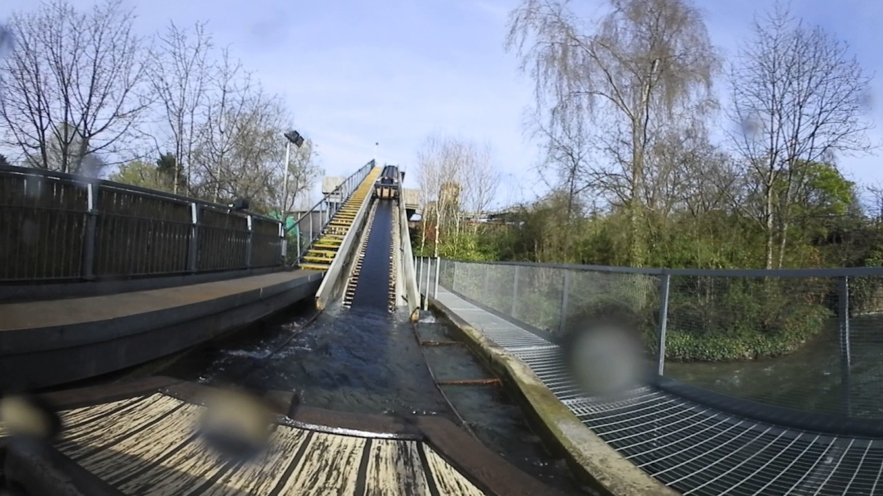 360° VR POV of Dragon Falls @CWOA Chessington World Of Adventures - YouTube
