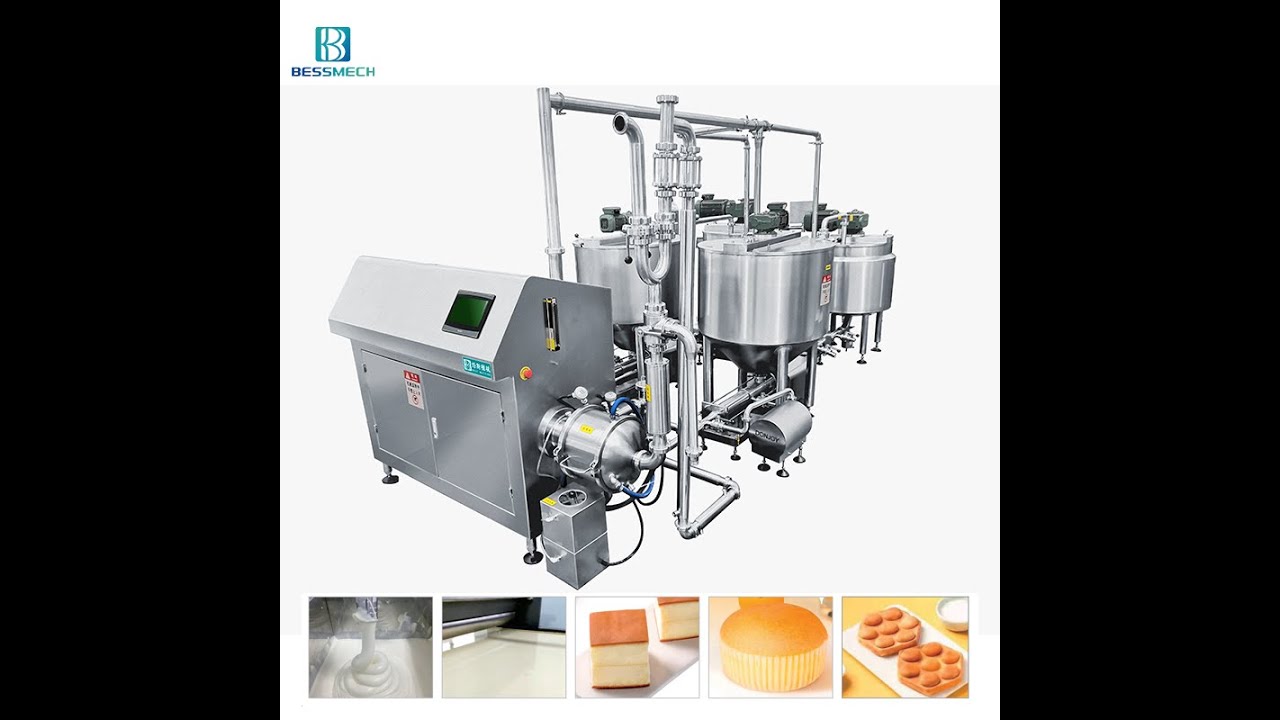 Chiffon Cake Aeration System - YouTube