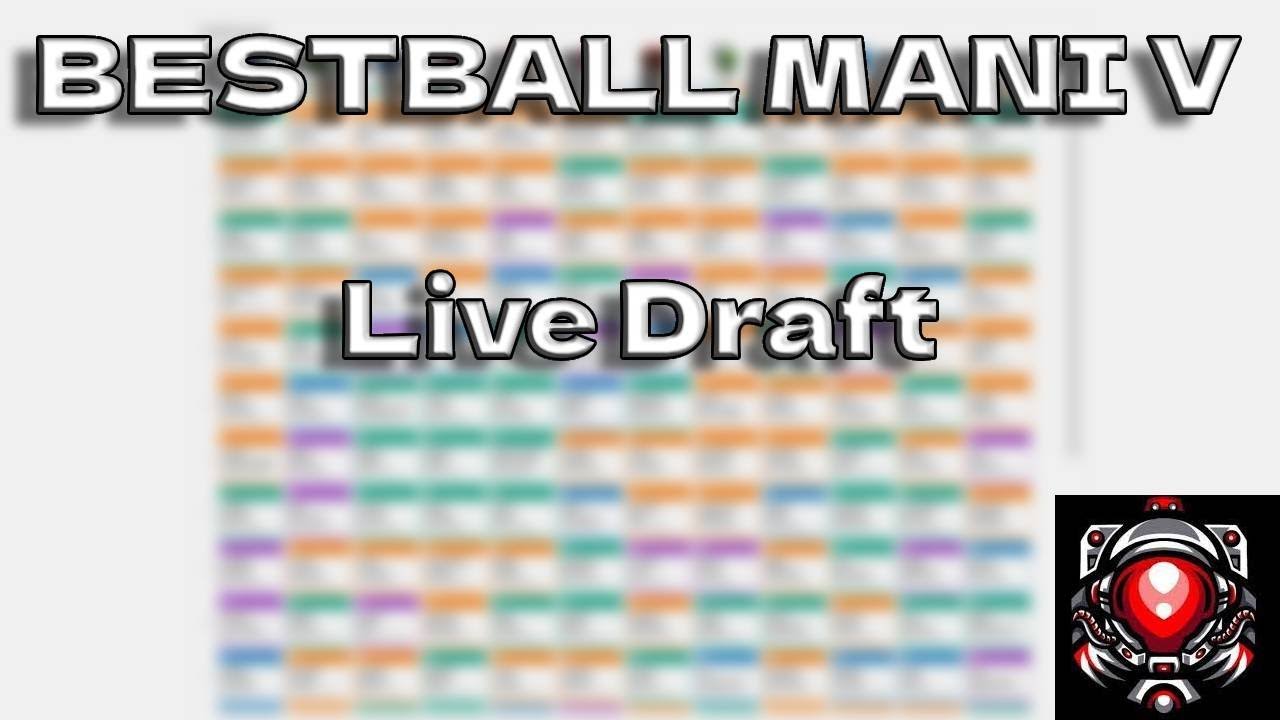 Best Ball Mania V Live Draft #2 - YouTube