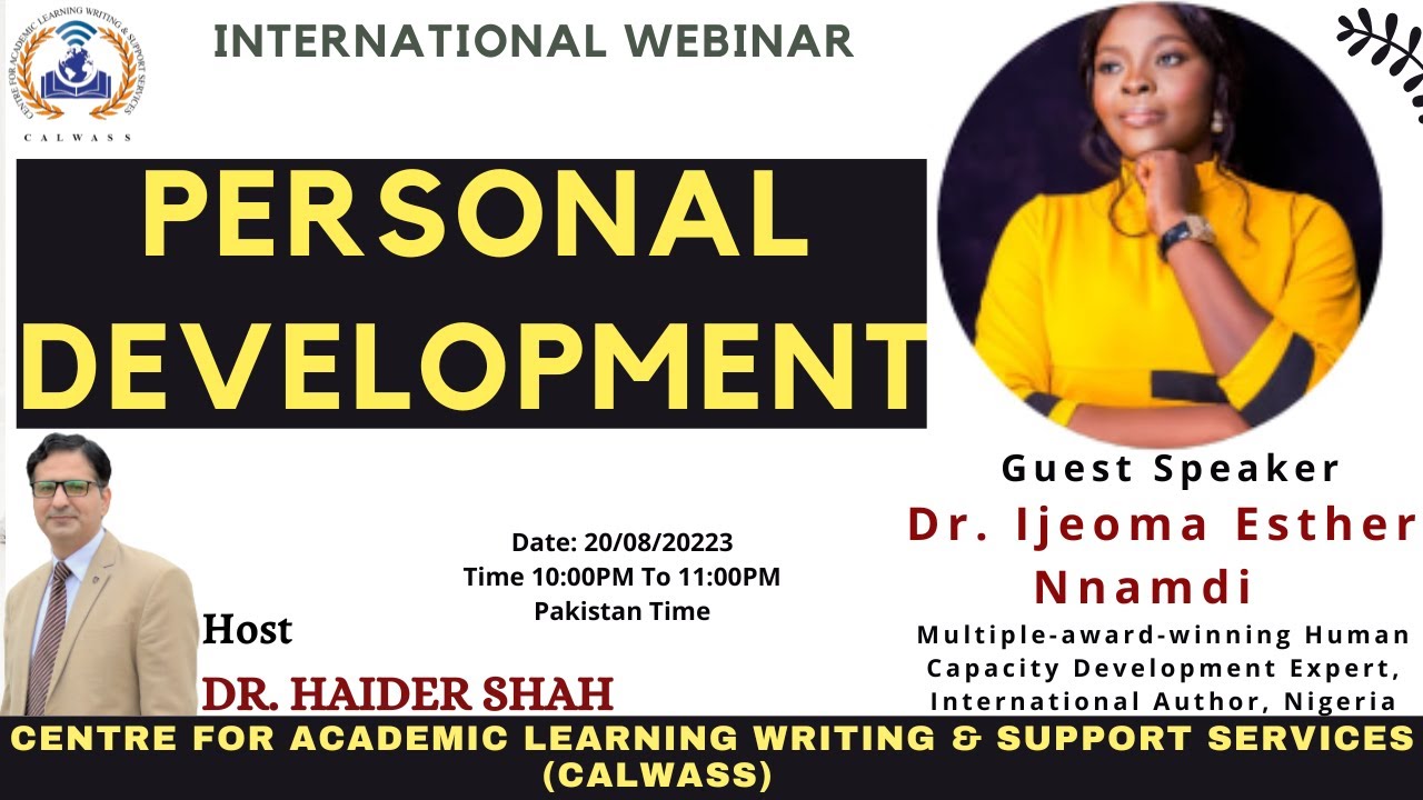 Personal Development! - YouTube