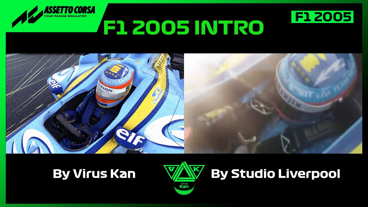 F1 2005 PS2 Intro hecha con Assetto Corsa - YouTube