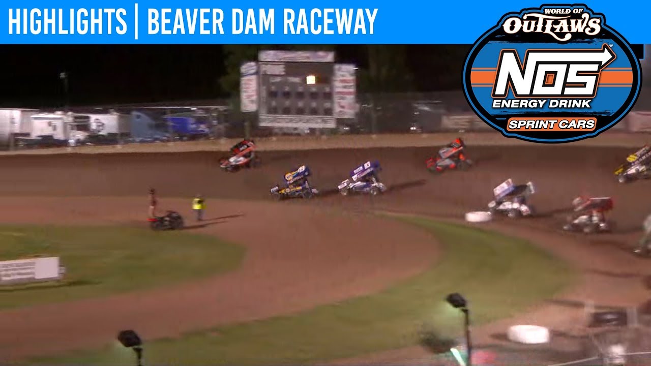World of Outlaws NOS Energy Drink Sprint Cars Beaver Dam Raceway, June ...