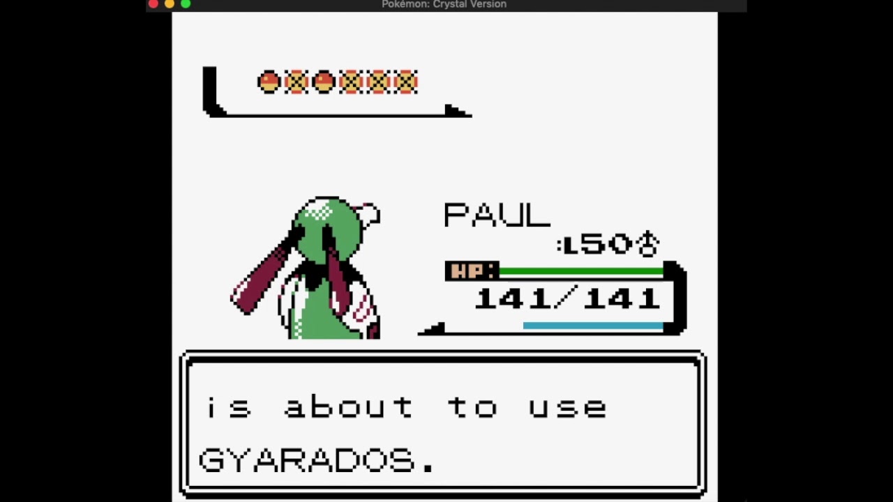 Flinching Moves Challenge vs. Gym Leader Blue (Pokémon Crystal) - YouTube