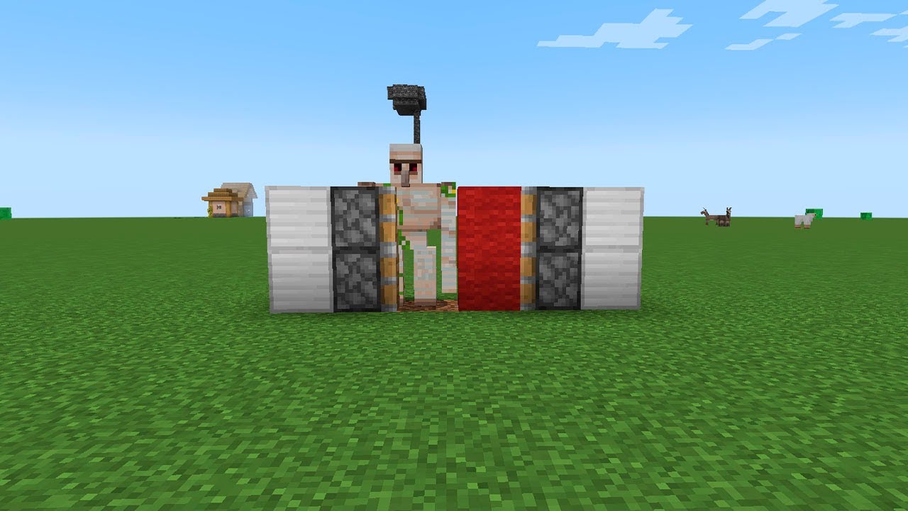 I went and found a golem and pistons - YouTube
