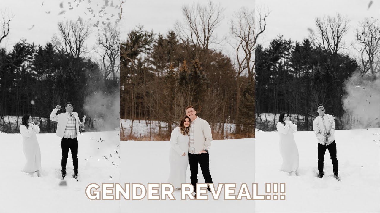 GENDER REVEAL OF OUR FIRST BABY + OUR REACTIONS | Baby Kolb is a… - YouTube