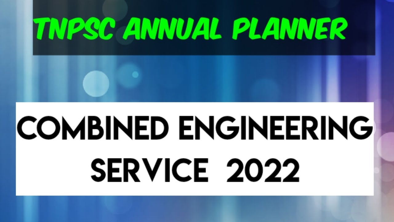 COMBINED ENGINEERING SERVICE 2022 - YouTube