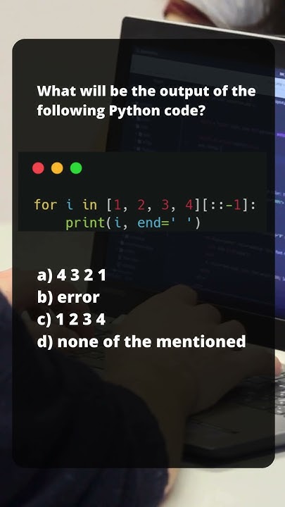 can you find out output of this Python Problem | #coding #jobinterview ...