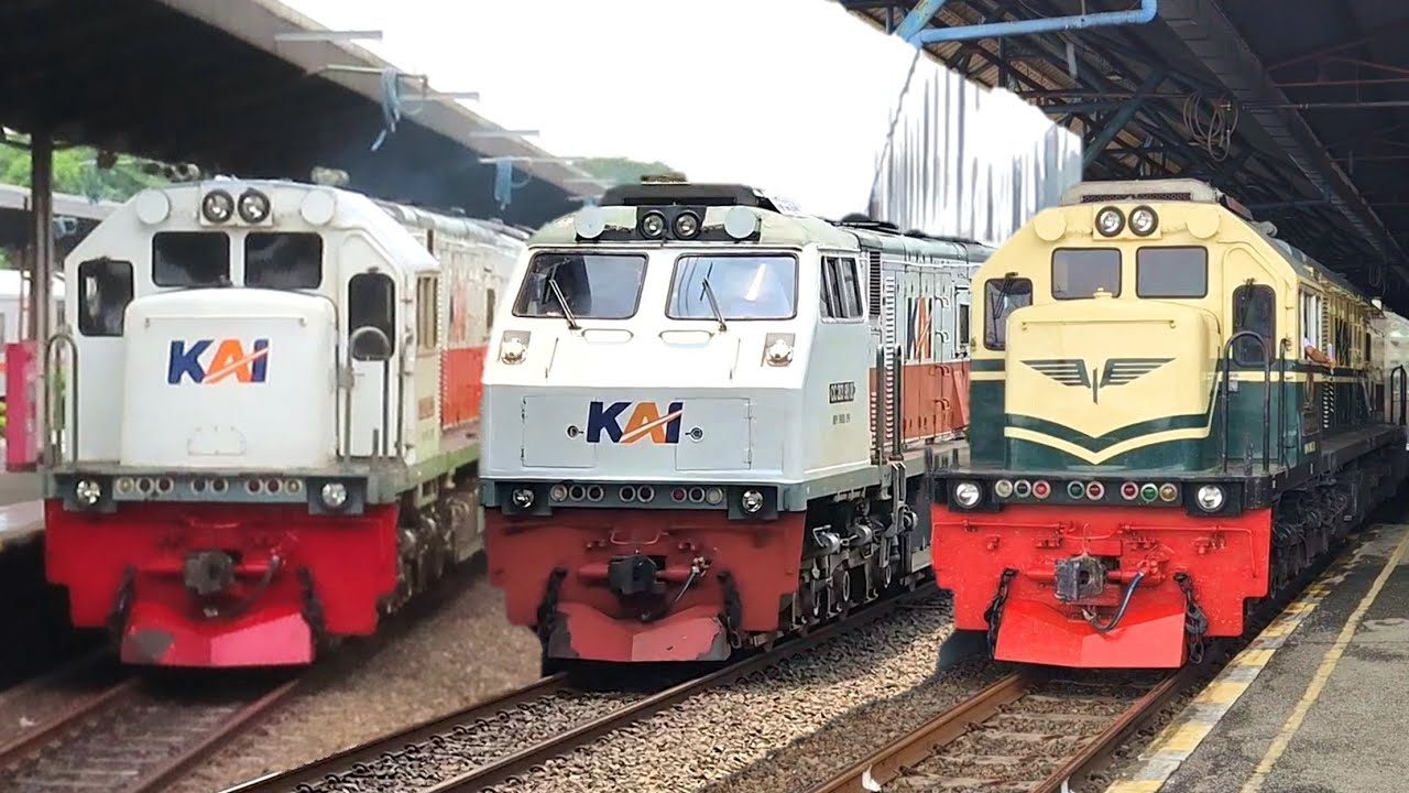 PASUKAN KERETA API ELIT PADATI STASIUN TERSIBUK DI PULAU JAWA : Spesial ...