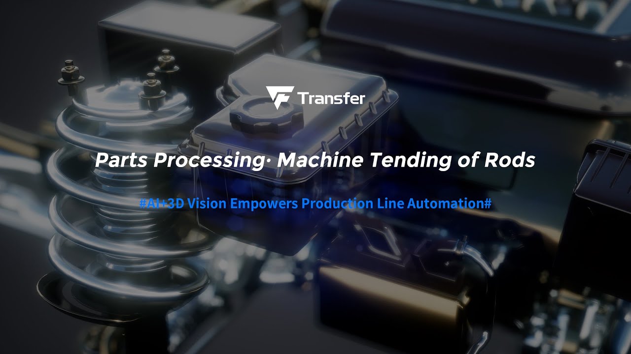 Machine Tending of Rods with Transfer Technology's Epic Eye Laser L ...