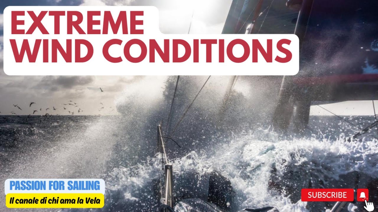 EXTREME WIND CONDITIONS - SAILING CRASH - Navigazione ESTREMA! VENDEE ...