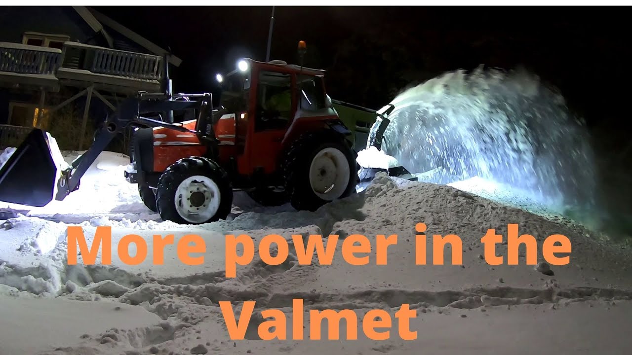 Tuning the Valmet 505 tractor for more power - YouTube