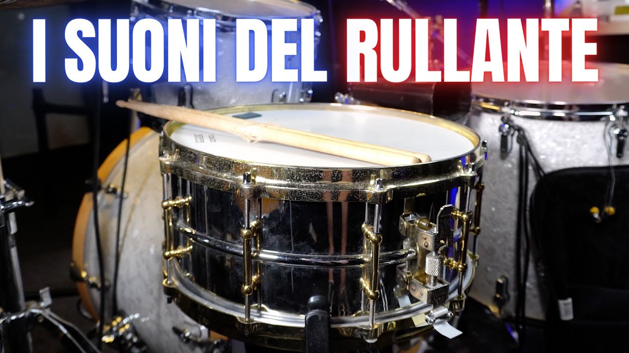 I VARI SUONI del RULLANTE - YouTube