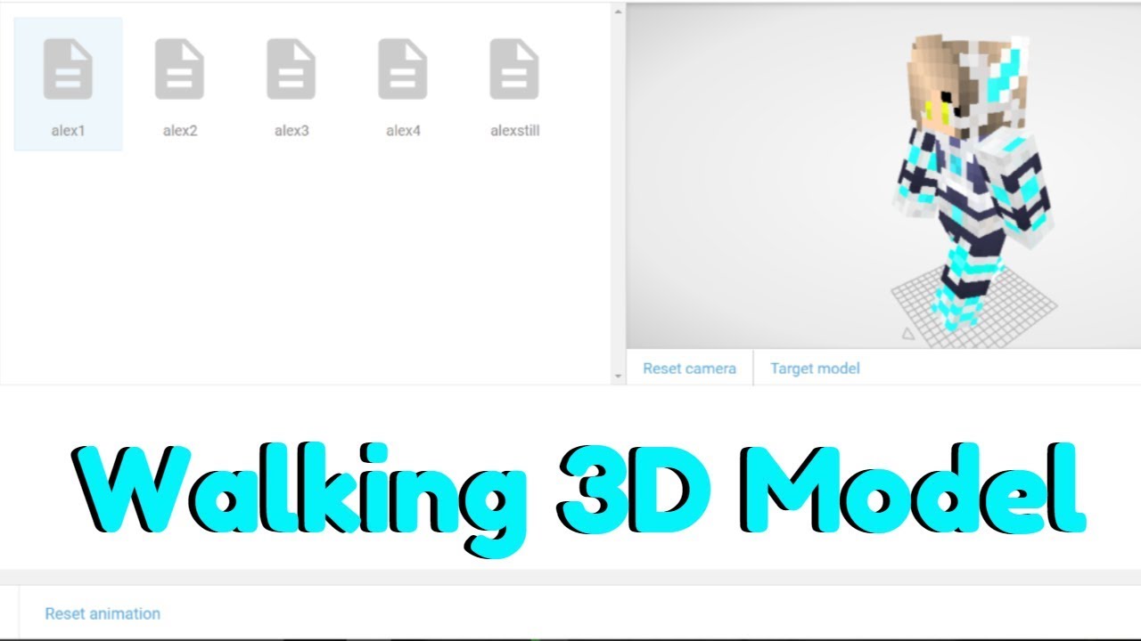Walking 3D Playmodels (In-Game!) - YouTube
