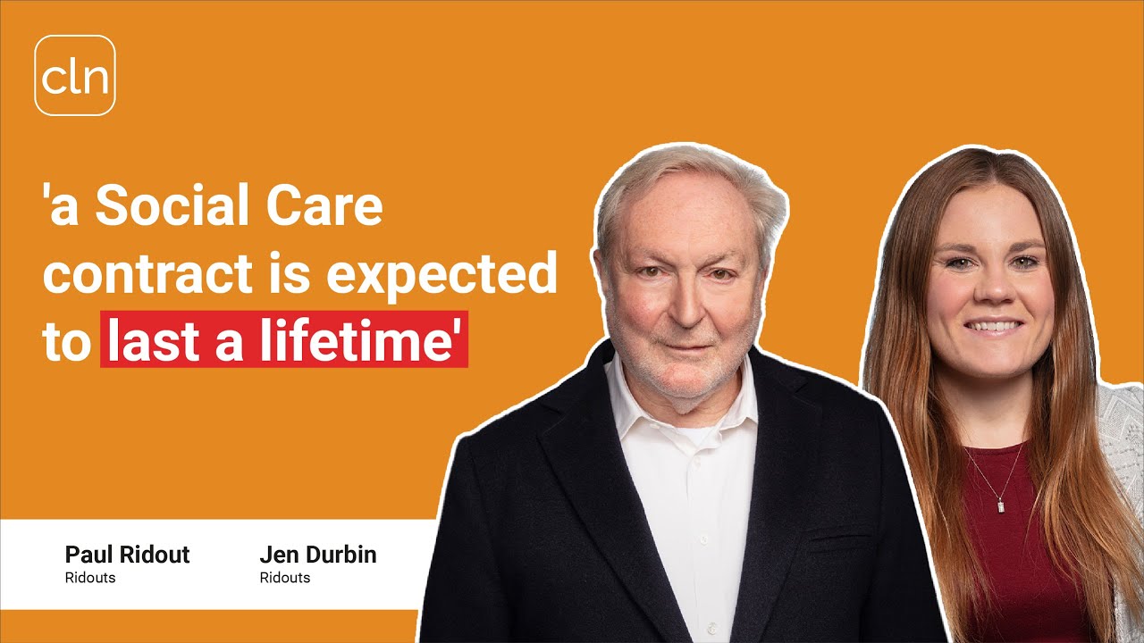 Social care provision contracts: the myths and the realities | Paul ...