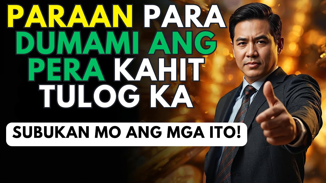 6 Paraan Para Dumami ang Pera Kahit Tulog Ka - YouTube