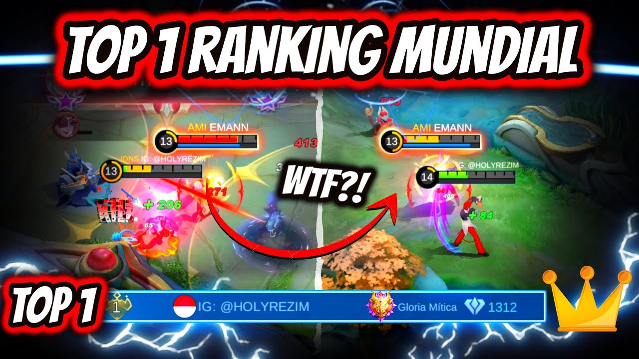 ¡ASI JUEGA EL TOP 1 DEL RANKING MUNDIAL DE MOBILE LEGENDS! ¡DESTROZA A ...