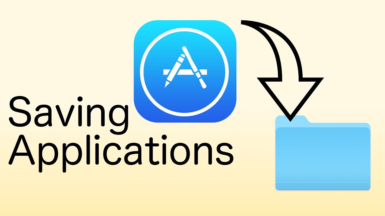 Saving Applications To The Desktop - YouTube