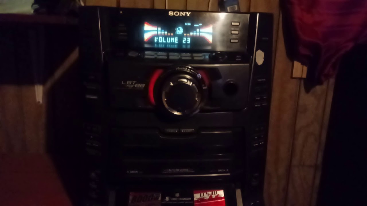 Equipo sony lbt xgr88 - YouTube
