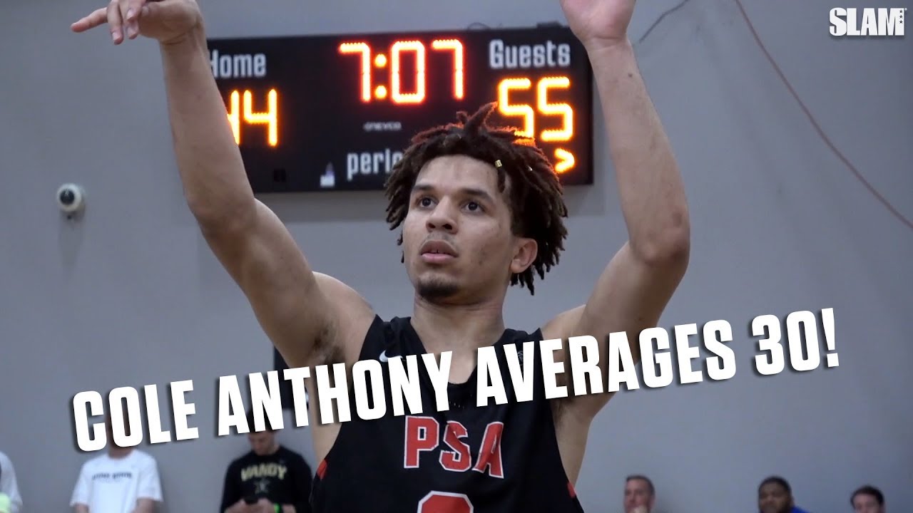 Greg Anthony's Son Cole averages 30 POINTS at Nike EYBL Session 1 ...