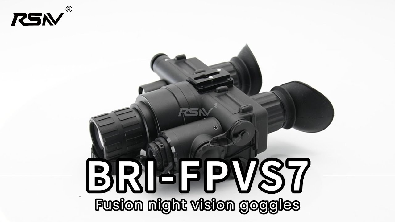 BRI-FPVS7 Thermal Fusion Night Vision Goggles - YouTube
